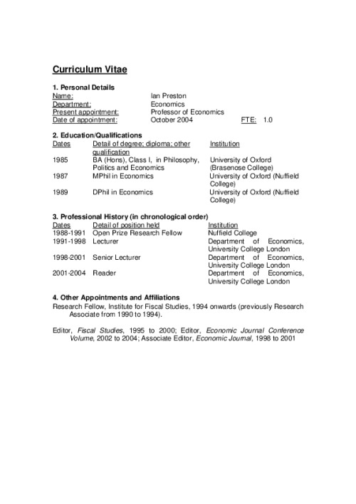 Ian Preston | Institute for Fiscal Studies